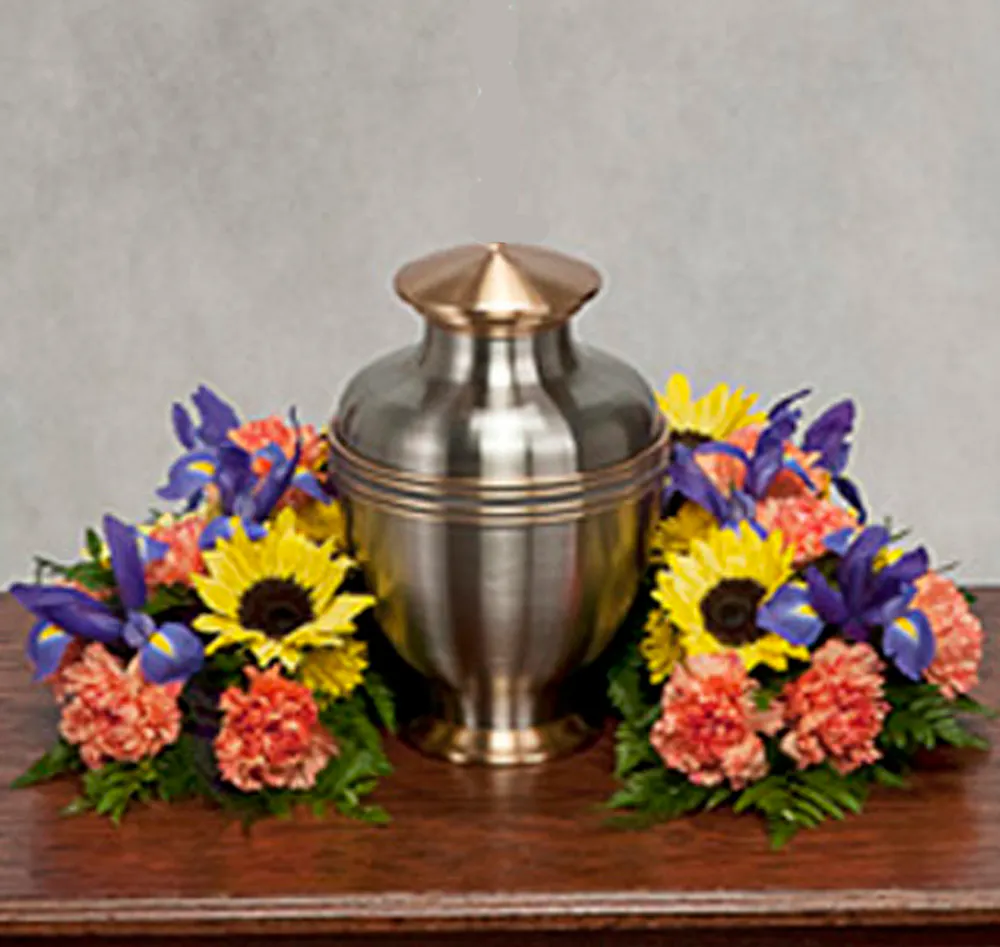 Bright URN Tribute - Funeral Flowers, Pugh's Flowers Memphis